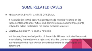Article 31-A to 31-C | PPTX