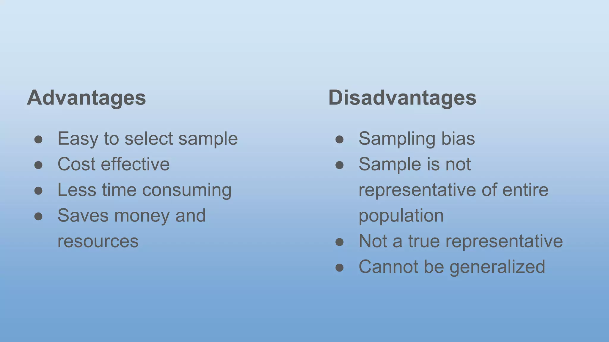 Non probability sampling process | PPTX