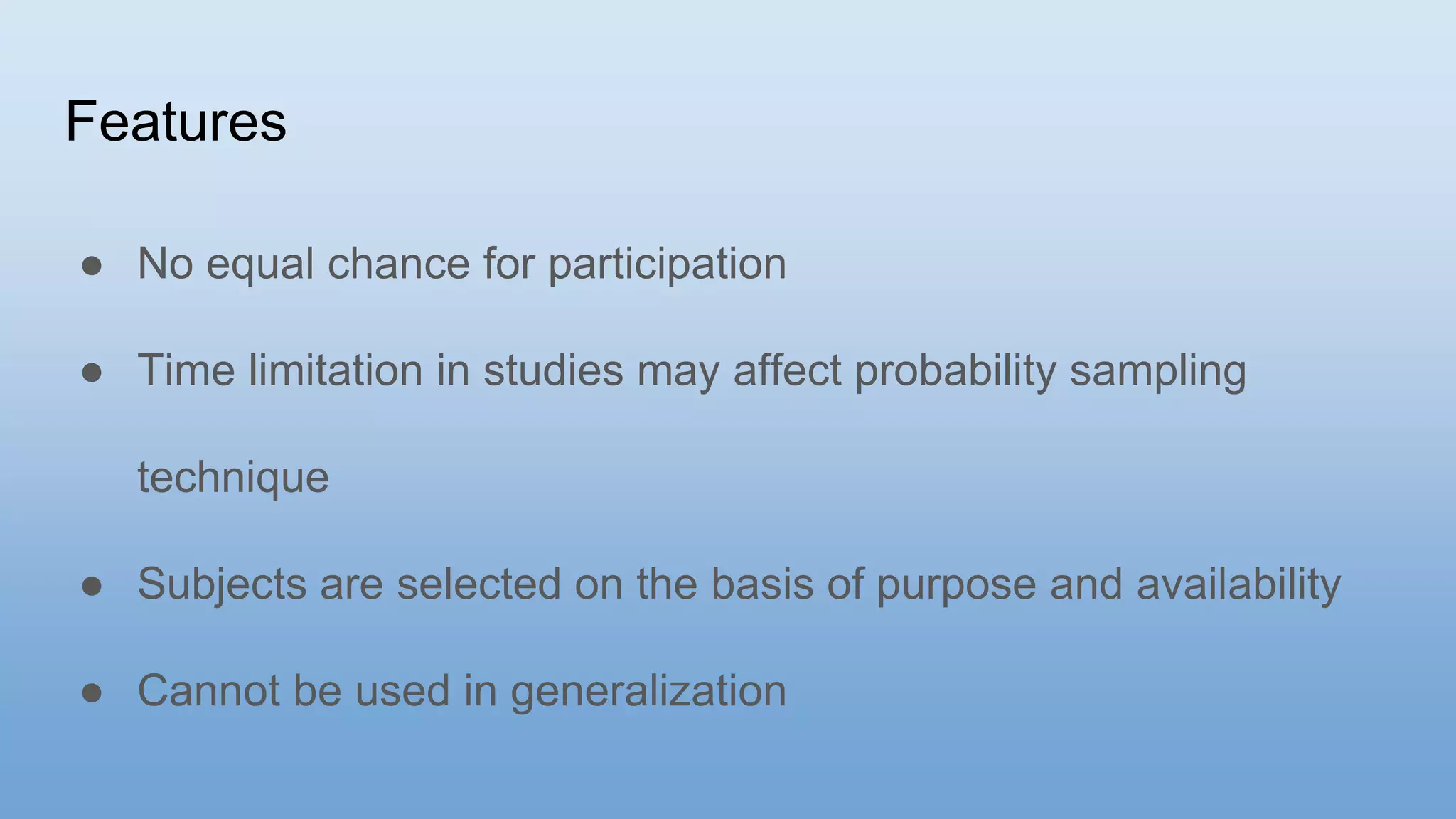 Non probability sampling process | PPT