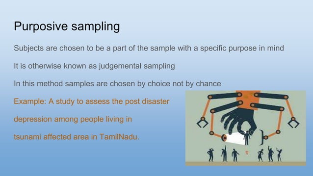 Non probability sampling process | PPT