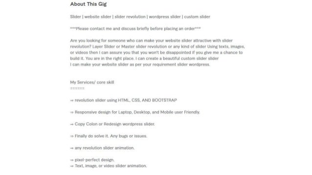 I Will Create Website Slider Wordpress Revolution Slider Using Html Css Ppt