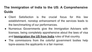 Immigration the US from India | PDF