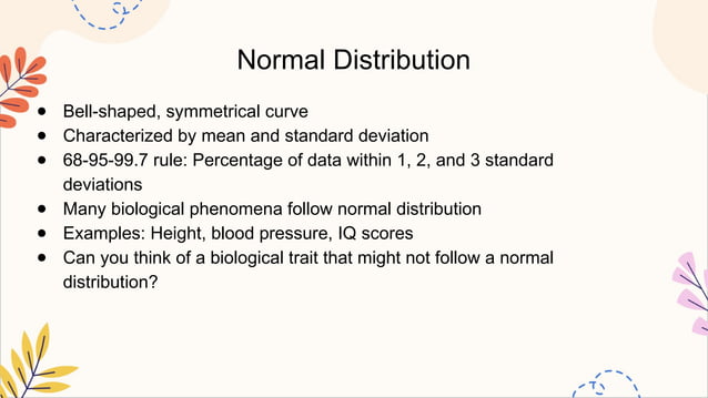 Introduction to Basic Biostatistics (Biostats) | PPTX | Science