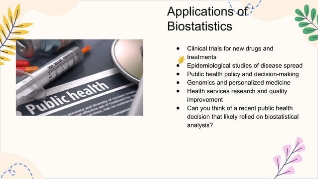 Introduction to Basic Biostatistics (Biostats) | PPTX | Science