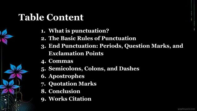 Punctuation Mark is Important in writing | PPTX