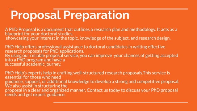 Professional Proposal Preparation Assistance | PDF
