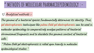 Genetic and molecular methods in Pharmacoepidemiology | PPTX