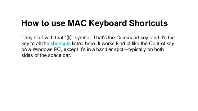 The best Mac keyboard shortcuts for 2022 | PPT