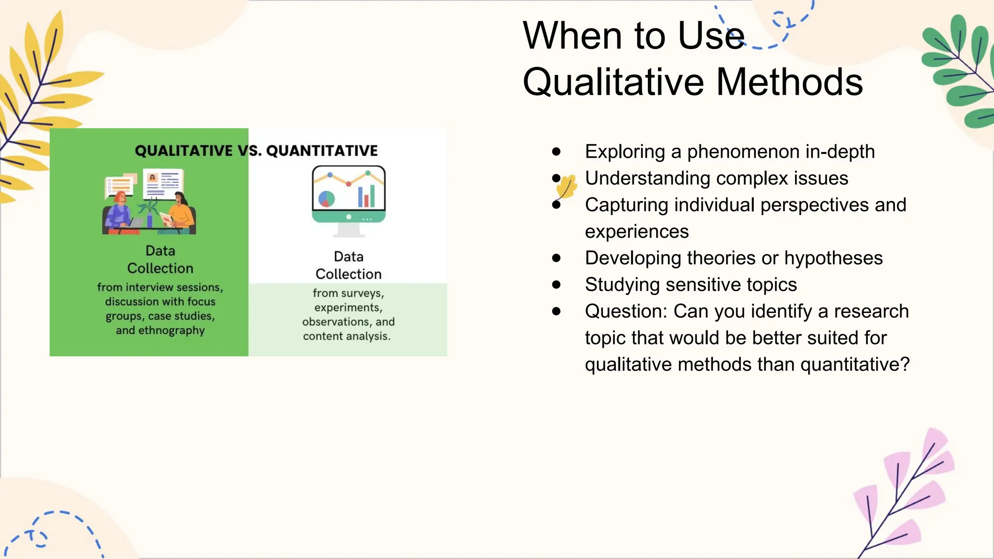 Qualitative research methods/ Qualitative research | PPTX
