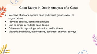 Qualitative research methods/ Qualitative research | PPT