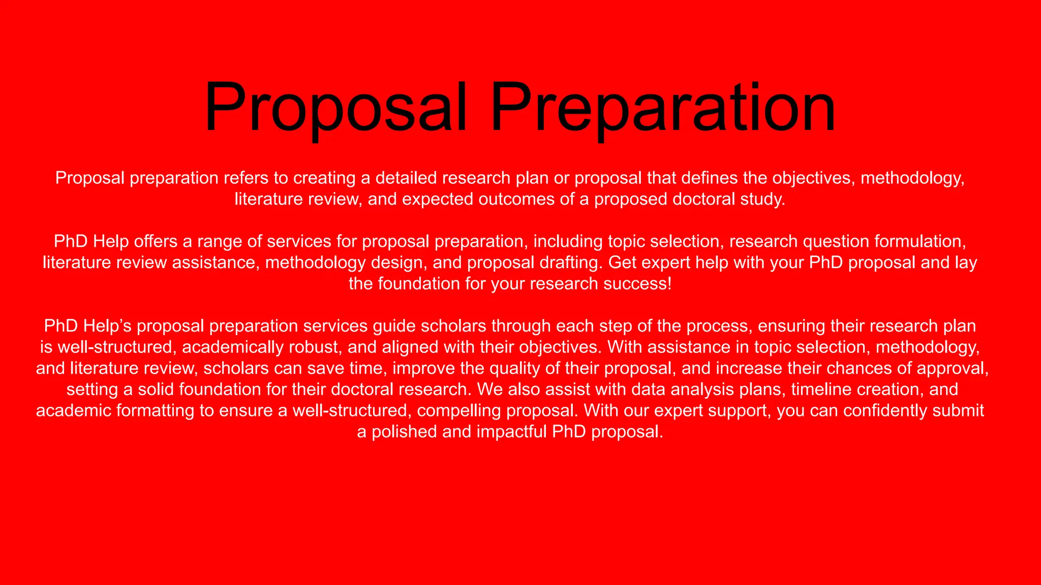 Comprehensive Guide to Effective Proposal Preparation | PDF