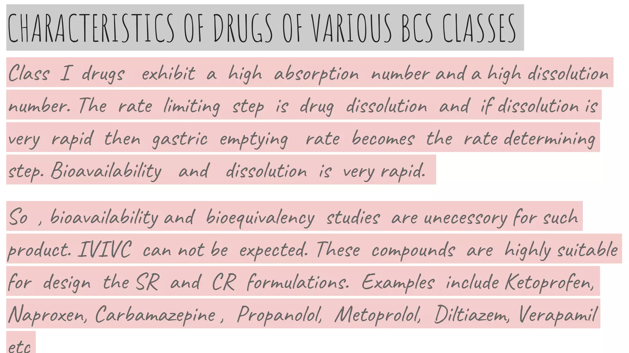 Biopharmaceutics Presentation Topic- BCS Classification | PPTX
