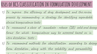 Biopharmaceutics Presentation Topic- BCS Classification | PPTX