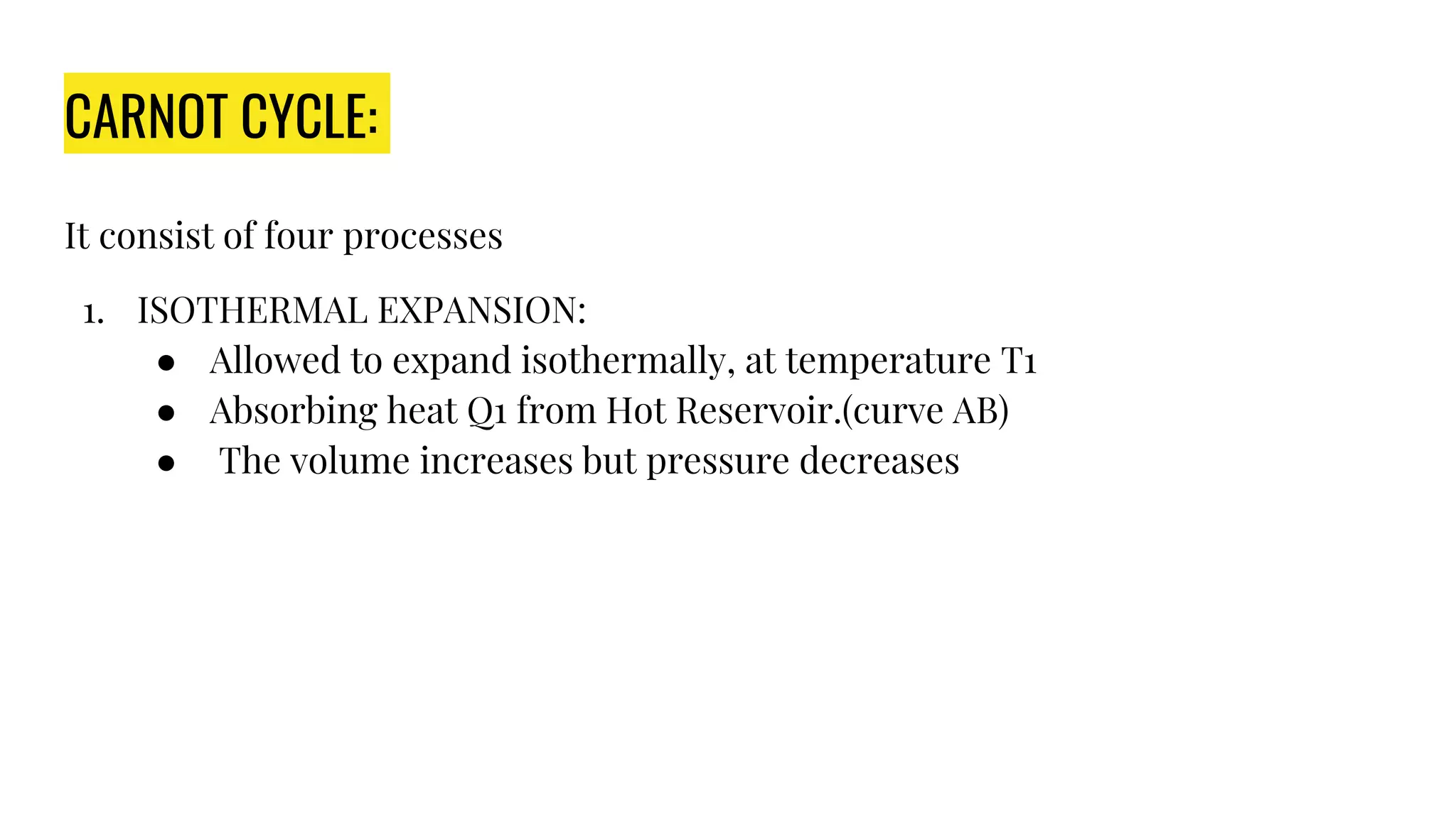 carnot engine and theorem | PPTX