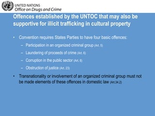 UNTOC_Trafficking_in_cultural_property.ppt