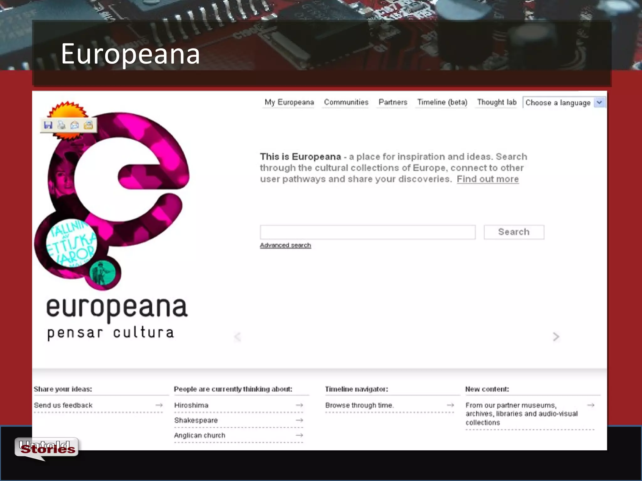 Untold Stories: an overview | PPT