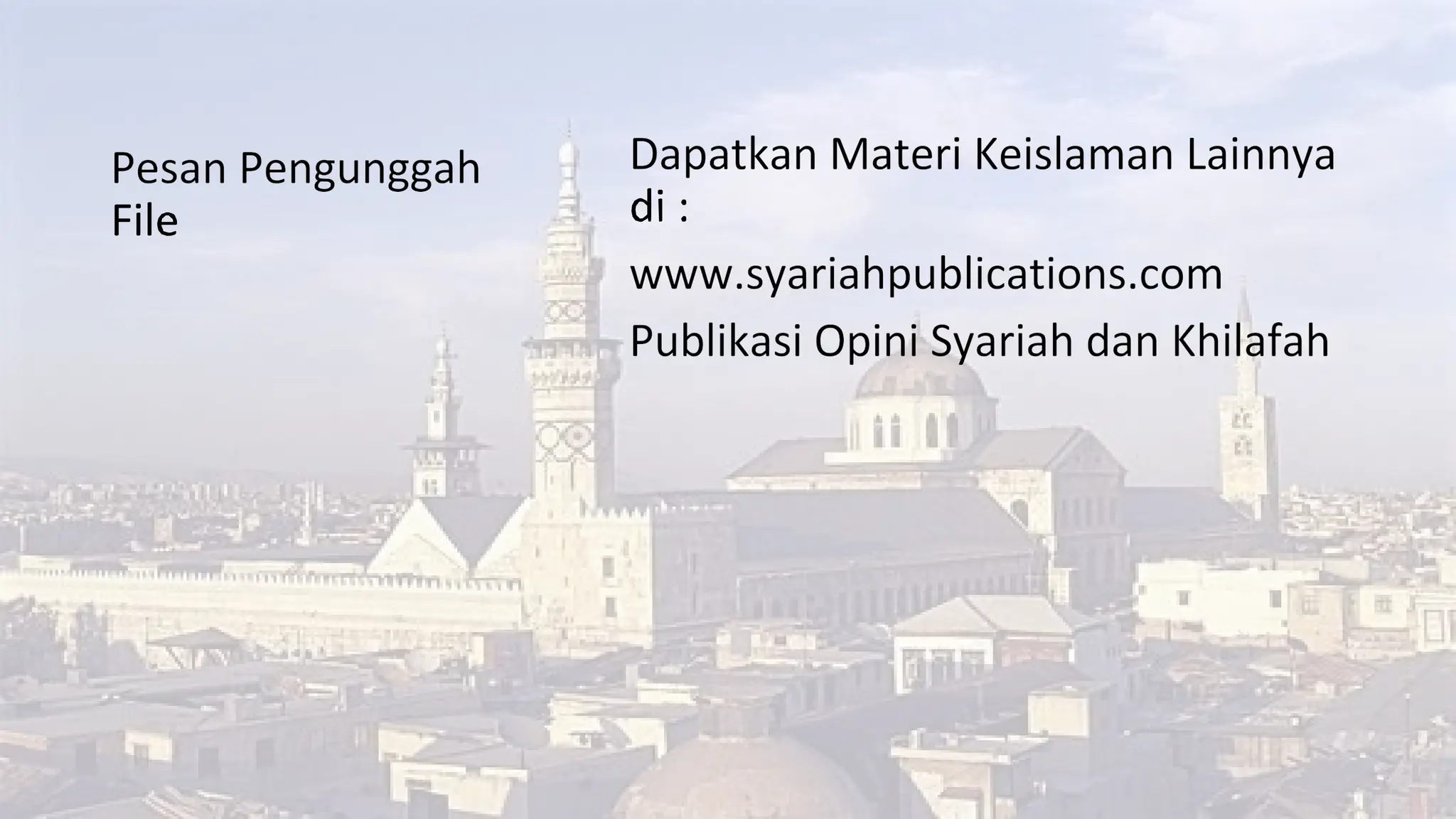 UNTOLD STORY_ Sejarah Kelahiran Umat Islam Sejarah Keemasan Khilafah ...