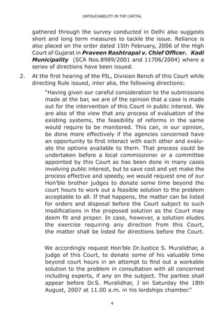 Untouchability in the capital- Dalit Right | PDF