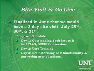 Sunapsis Implementation at UNT | PDF