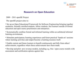 Researching Open Education | PDF
