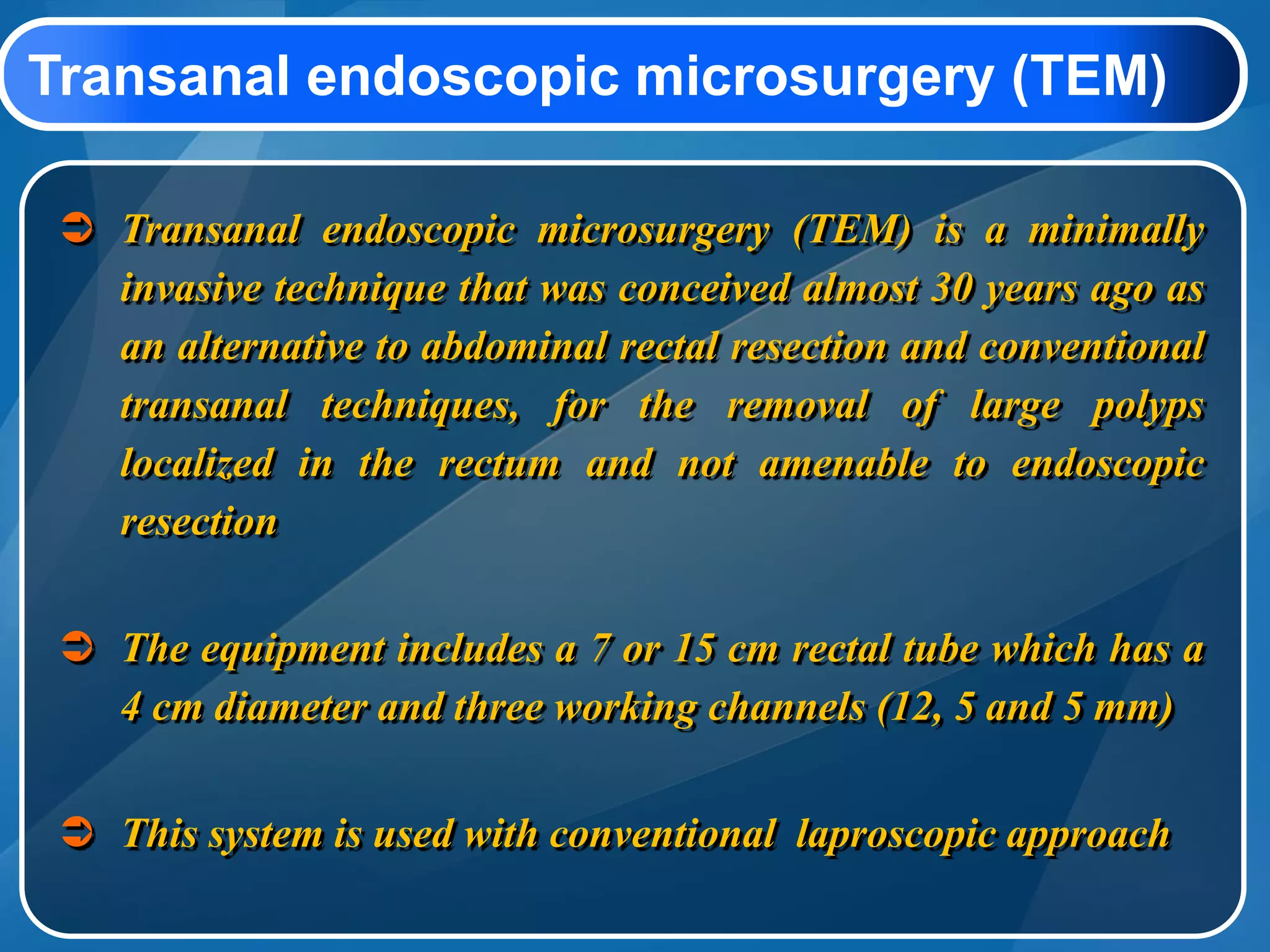 Unusual approaches to rectum | PPTX