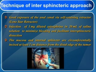 Unusual approaches to rectum | PPTX