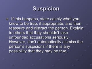 Unusual Behaviour | PPT