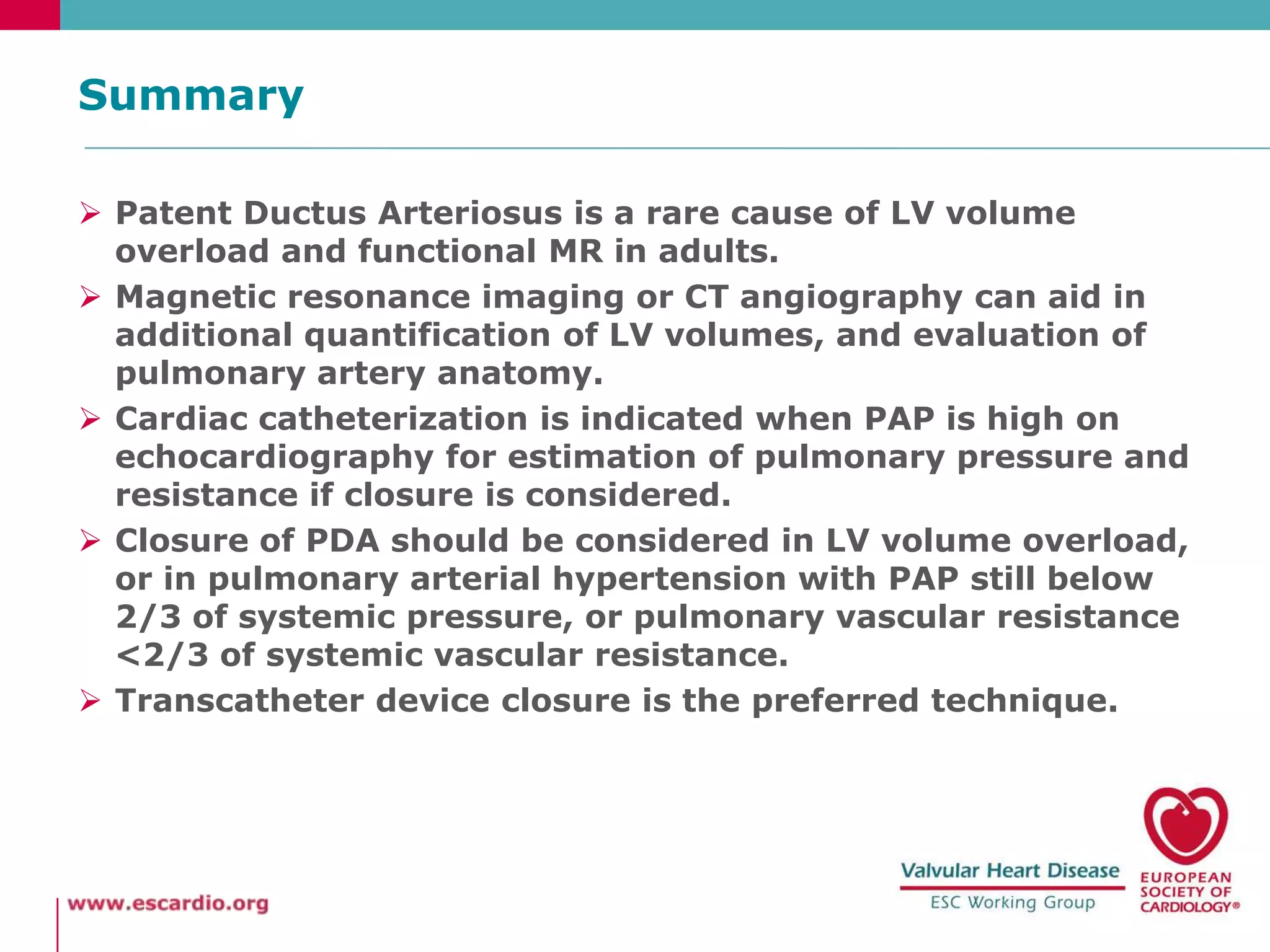 An Unusual Cause of Left Ventricular Volume Overload after Aortic Valve ...