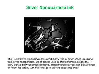 Scientific, Innovative and Unusual Inks | PPT