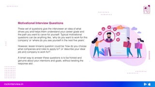 Unusual Interview Questions | PPT