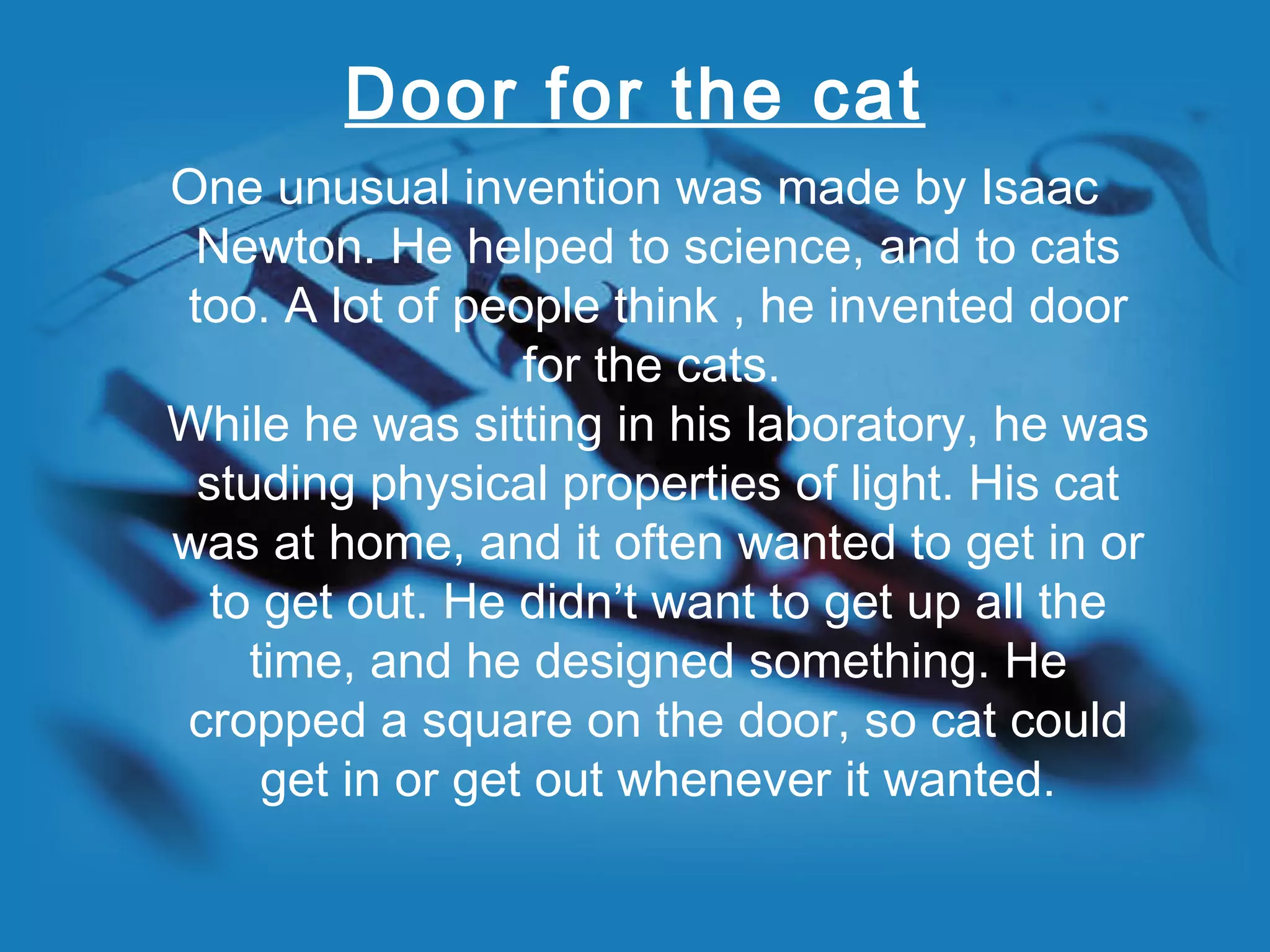 Unusual inventions by ljubica | PPT