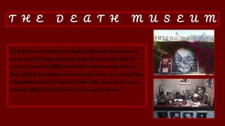 Unusual museum | PPT