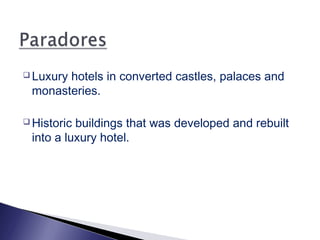 Unusual types of hotels | PPT