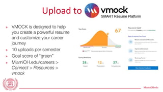 UNV 101 - RedHawk Ready Resume | PPT