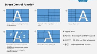 UNV Decoder & Controller Product.display display display displaypptx | PPT