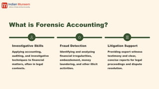 Forensic Accounting Services - Indian Muneem | PPTX
