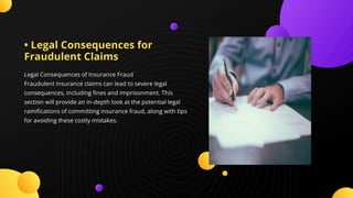 A Comprehensive Guide on Insurance Fraud Investigations | PPT