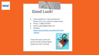 The Ultimate Guide to Understanding Frontier Airlines Change and ...