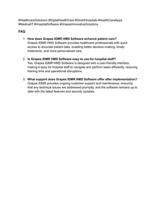 Unveiling Smart Innovation in HMS Software for Healthcare _ Grapes IDMR.pdf