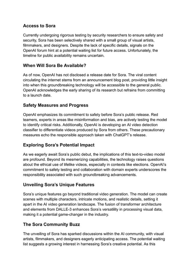 Unveiling Sora- OpenAI’s Groundbreaking Text-to-Video Model.pdf
