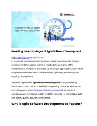 Unveiling the Advantages of Agile Software Development.pdf