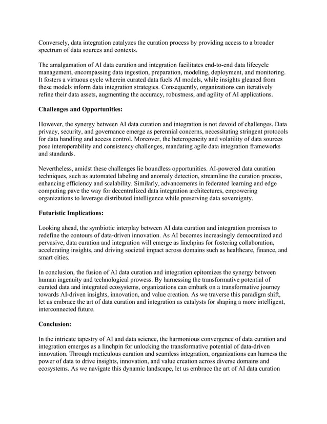 Unveiling the Art of AI Data Curation and Seamless Integration.pdf