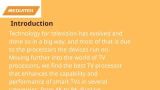 Unveiling the Best TV Processors Powering Next-Gen Viewing Experiences ...