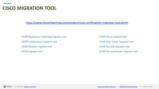 Unveiling the Cisco Certifications Migration Tool | PPT