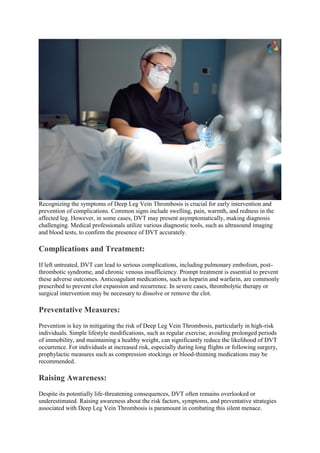 Deep Leg Vein Thrombosis (DVT): Meaning, Causes, Symptoms, Treatment ...