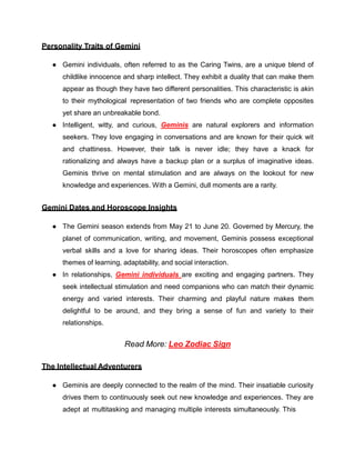 Unveiling the Dynamic Personalities, Key Dates, and Horoscope Insights ...