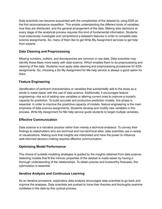 Unveiling the Dynamics of Exploratory Data Analysis_ A Deep Dive into Data Science Assignments.pdf