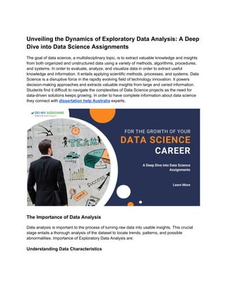 Unveiling the Dynamics of Exploratory Data Analysis_ A Deep Dive into ...