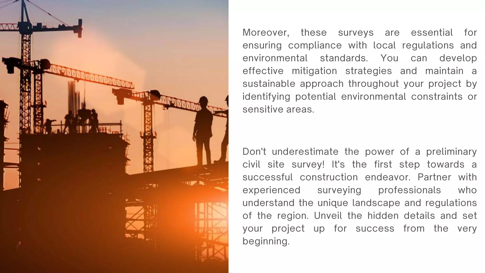 Unveiling the Hidden Details: Why Preliminary Civil Site Survey is ...