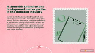 Unveiling the Latest Share Market Updates with Saurabh Chandrakar's ...